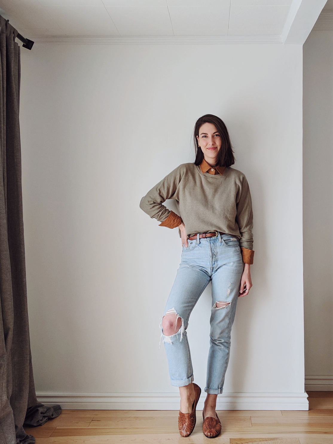 4 ways to style a sweatshirt - PetraAlexandra Blog